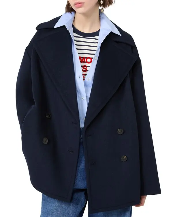 Max Mara Wkdalpe Short Wool Coat