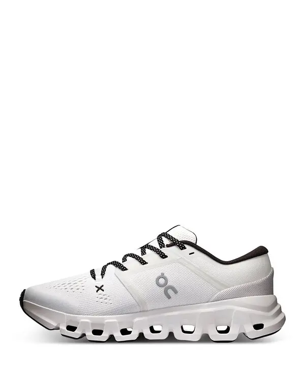 On Cloud X Running Sneakers - White/black