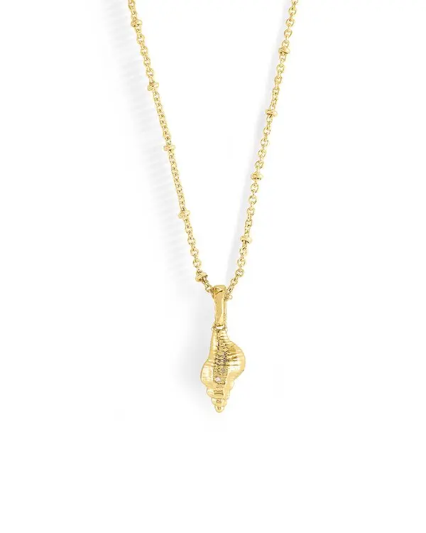 ANABEL ARAM Milos Freshwater Pearl Shell Charm