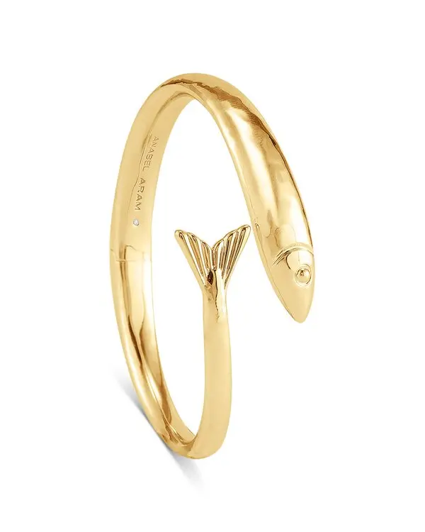 ANABEL ARAM Milos Fish Cuff Bracelet