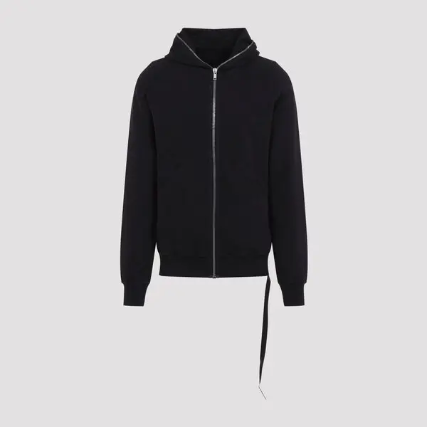 Rick Owens Cotton Gimp Hoodie - Black
