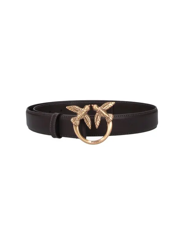 Pinko 100% Leather Belt - Brown