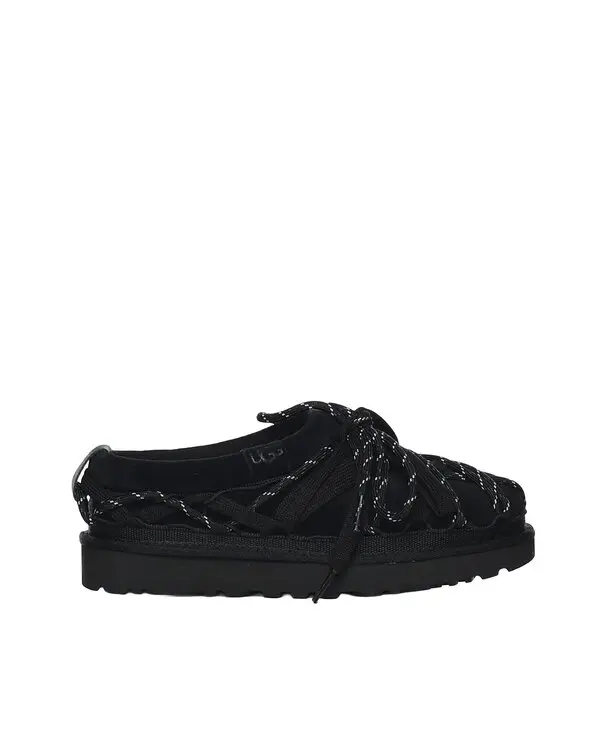 UGG Casual Slip-on Mule Shoe With Lace Detailing