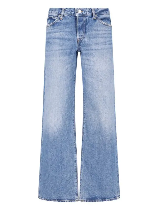 FRAME 100% Cotton Denim Jeans - Blue