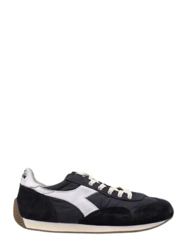 DIADORA Leather Low-top Sneakers - Black