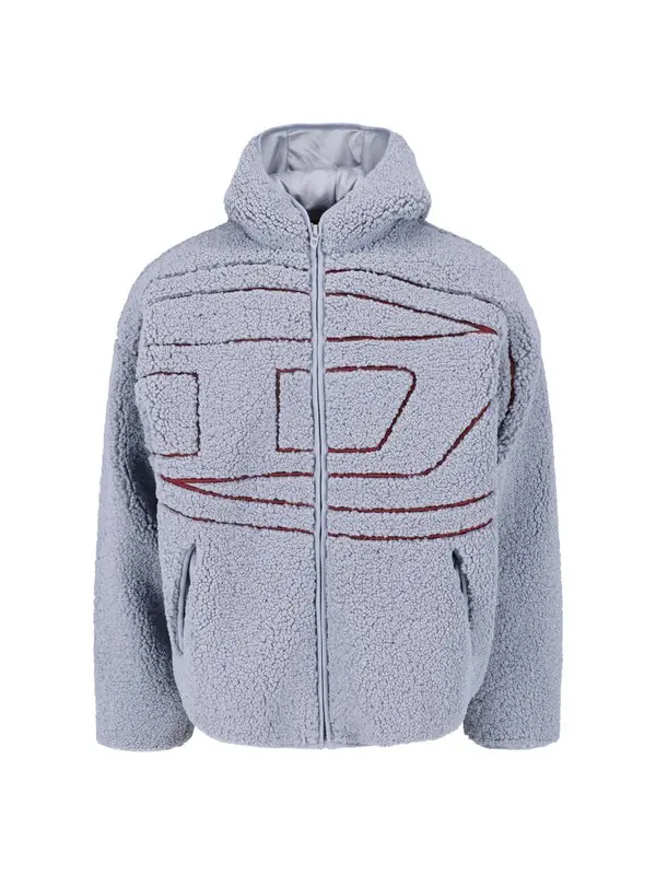 DIESEL® Classic Polyester Sweater - Grey