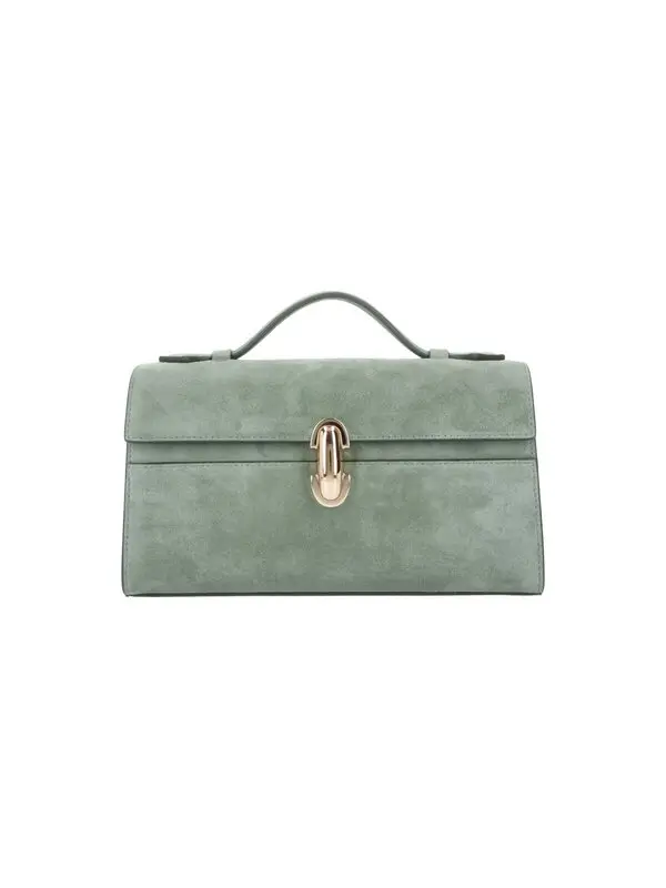 Savette 100% Calfskin Leather Crossbody Bag