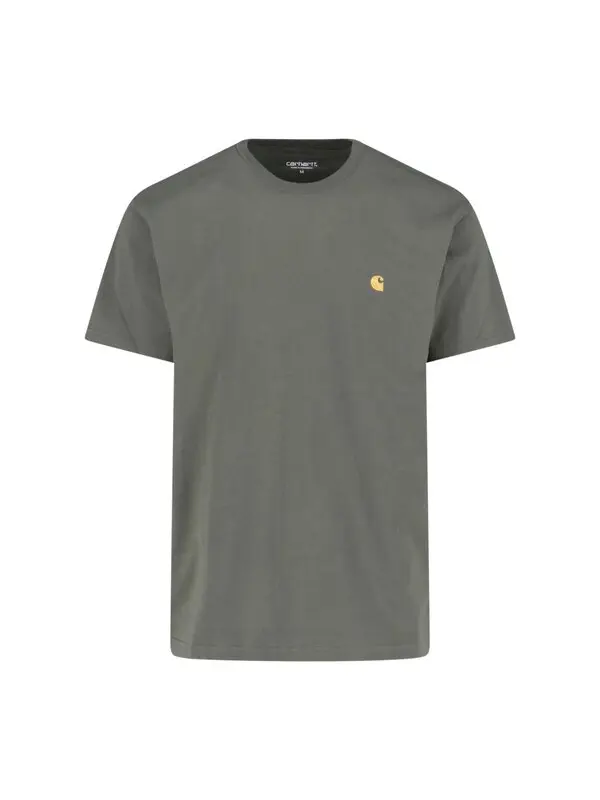 Carhartt Work In Progress Case T-shirt Short Sleeve Crew Neck - Green
