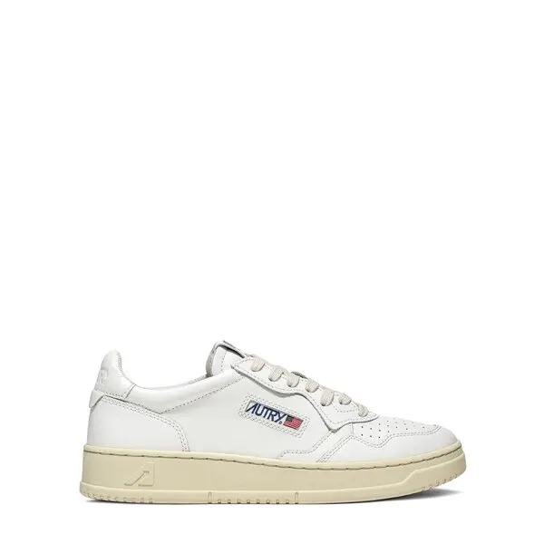 AUTRY Low-top Leather Sneakers - White