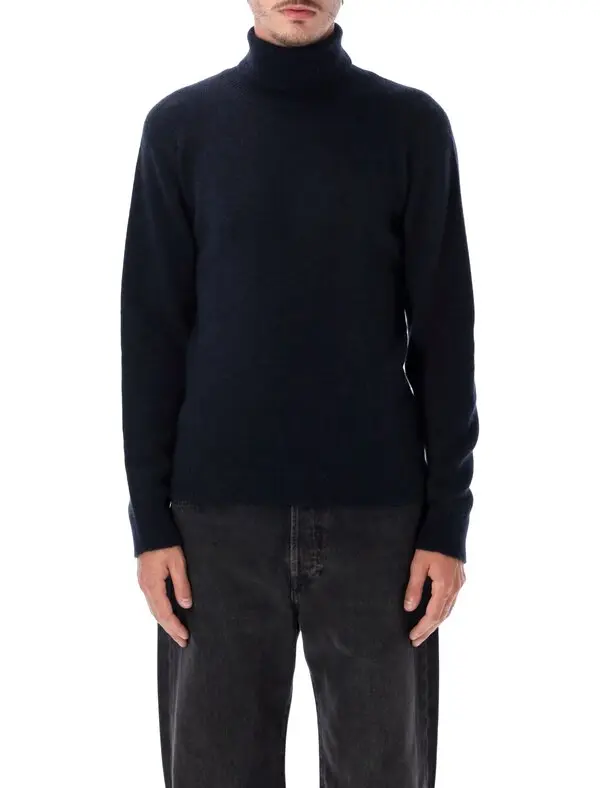 ROBERTO COLLINA Turtleneck Sweater - Blu