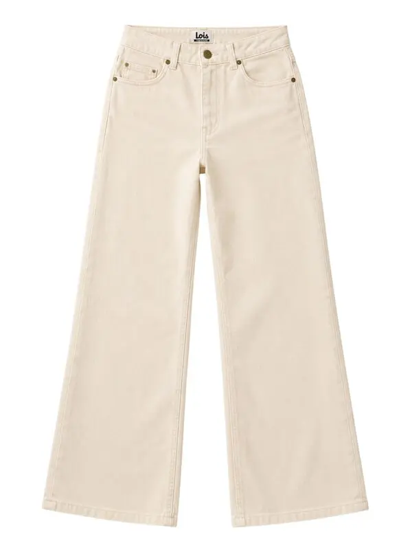 LOIS Rinse Cotton Stretch Jeans - Ivory