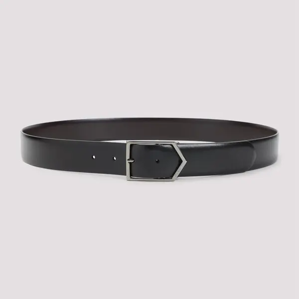 Canali Reversible Leather Belt