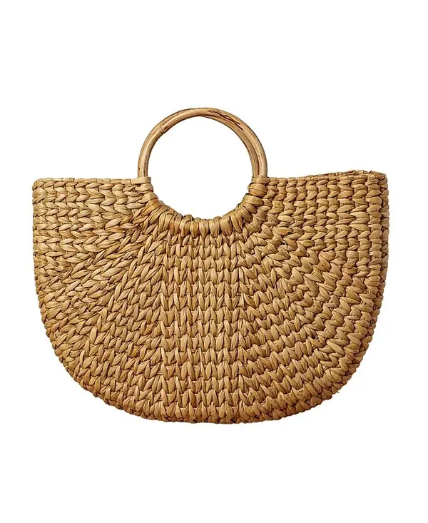 VERVE CULTURE Circle Handle Tote