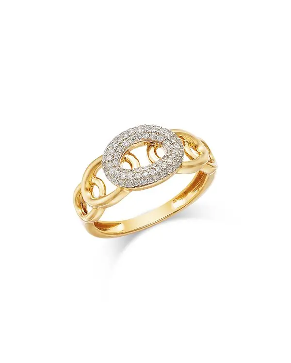 Bloomingdale'S Diamond Ring In 14k Yellow 0.28 Tcw - Gold