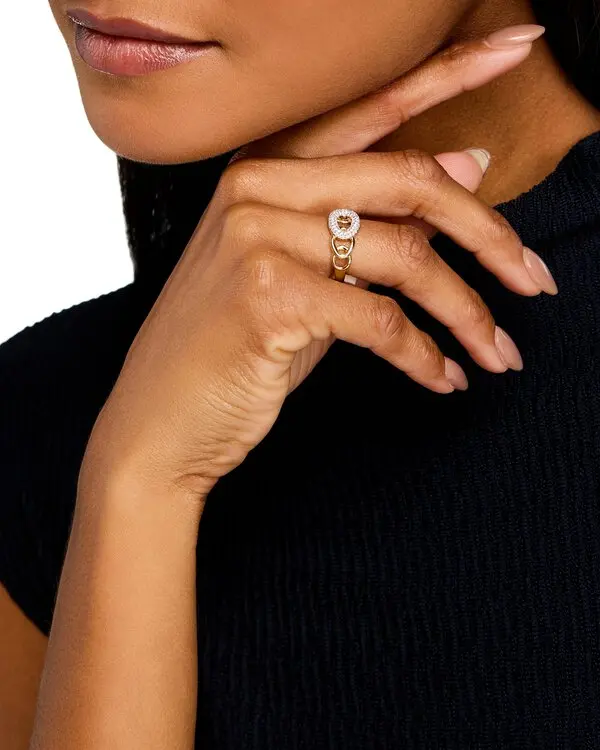 Bloomingdale'S 14k Yellow Diamond Ring, 0.28 Tcw