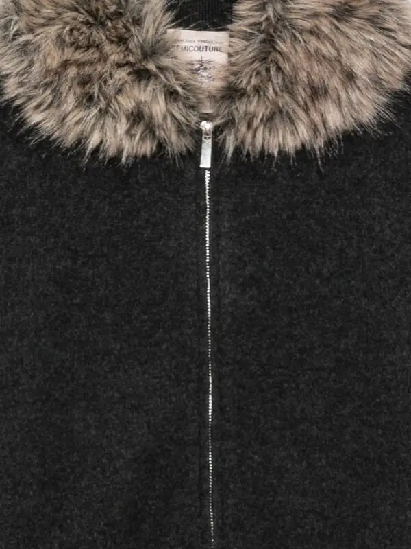 SEMICOUTURE Arabella Wool Cardigan