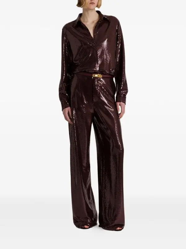 Alberta Ferretti Sequined Shirt