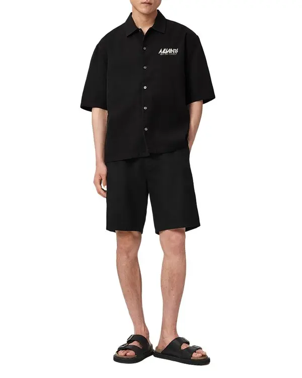 ALLSAINTS Synth See The Unseen Logo Shirt