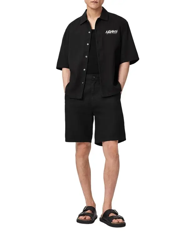 ALLSAINTS Synth See The Unseen Logo Shirt