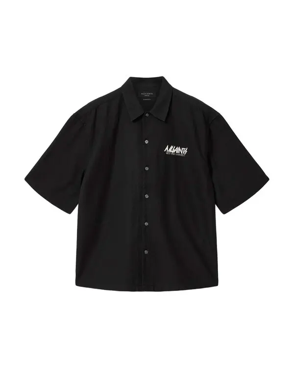 ALLSAINTS Synth See The Unseen Logo Shirt