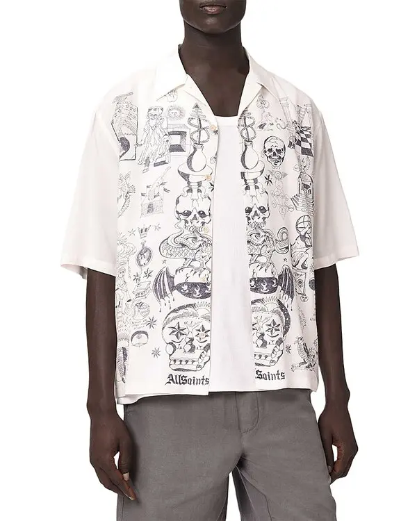 ALLSAINTS Ignis Tattoo Graphics Shirt