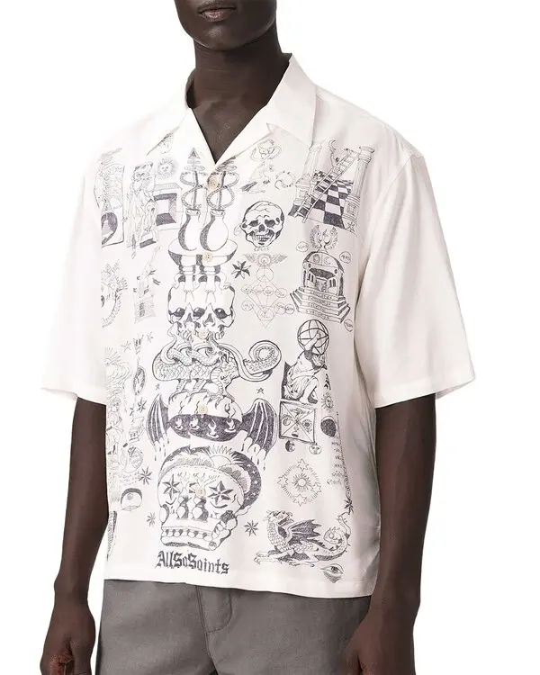 ALLSAINTS Ignis Tattoo Graphics Shirt