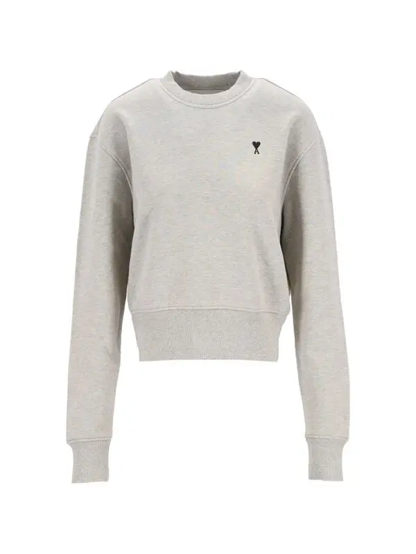AMI Paris De Coeur Cotton Sweatshirt