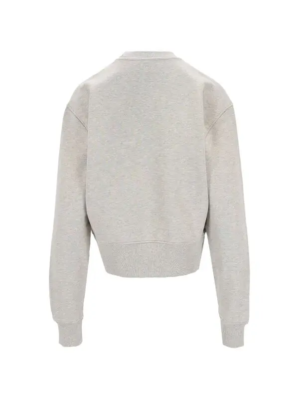 AMI Paris De Coeur Cotton Sweatshirt