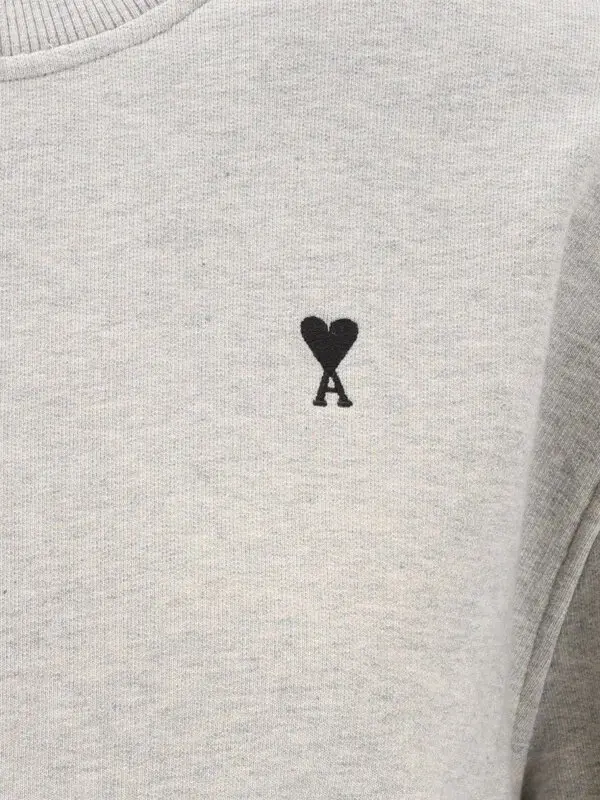 AMI Paris De Coeur Cotton Sweatshirt