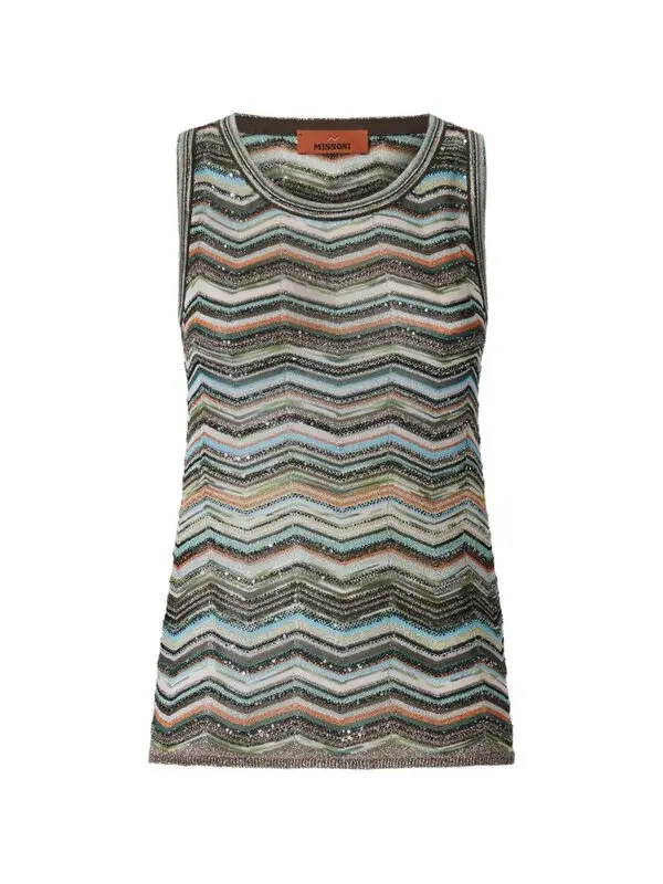 Missoni Zig Zag Motiv Top