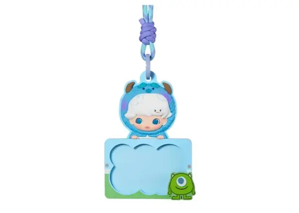 POP MART Dimoo World X Pixar Series Sulley Card Holder - Multicolor