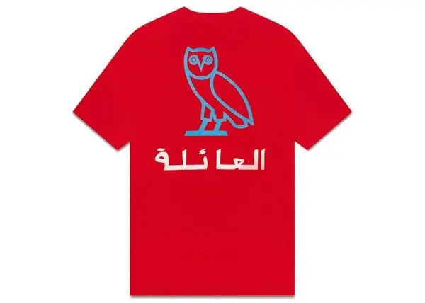 OVO Family Pocket T-shirt - Red