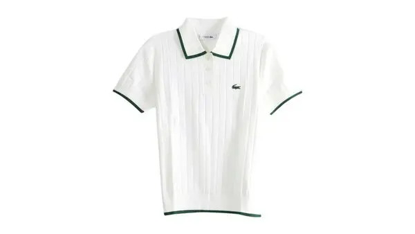 Lacoste Short Sleeve Polo Collar Golf Sweater Shirt