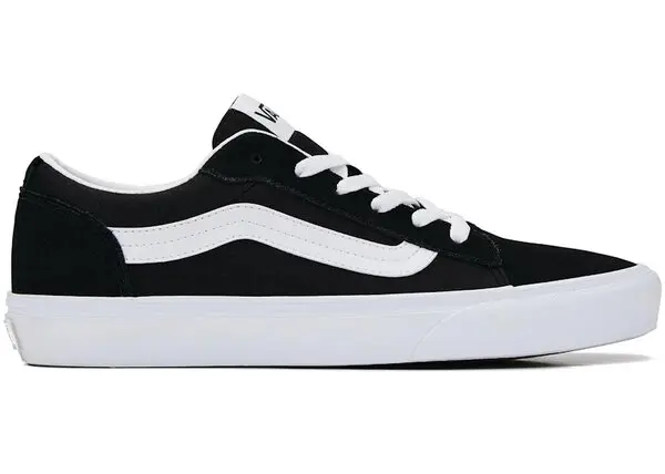 VANS Vero Long Sleeve Suede Canvasin - Black/white
