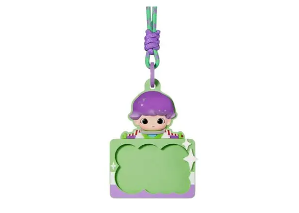 POP MART Dimoo World X Pixar Series Buzz Lightyear Card Holder - Multicolor