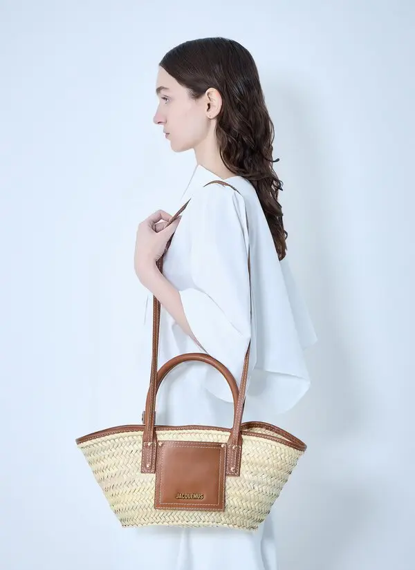 Jacquemus Le Petit Panier Soli Handbag - Brown