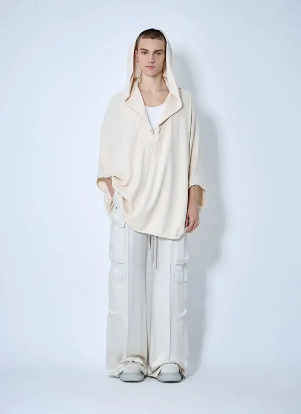 Rick Owens Satin Belas Cargo Pants