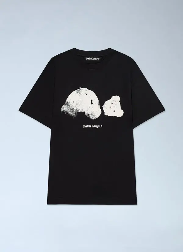 Palm Angels Spray Broken Bear T-shirt