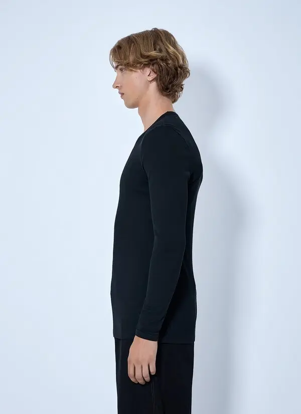 LEMAIRE Long Sleeve Ribbed Tee