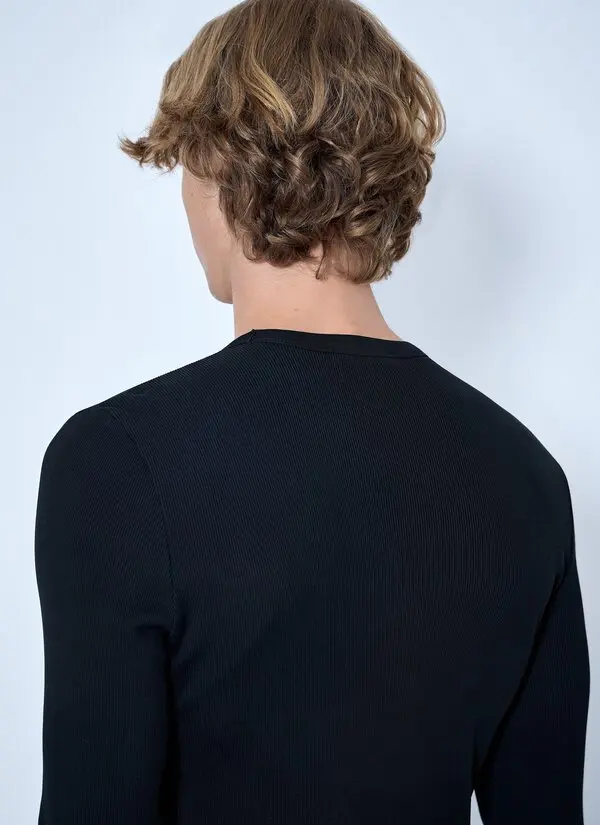 LEMAIRE Long Sleeve Ribbed Tee