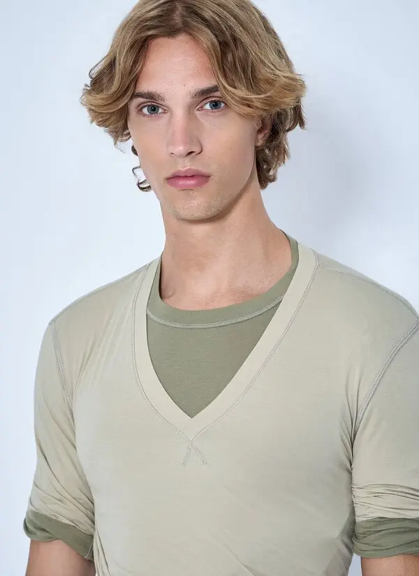 DIESEL® T-moody-plain Top - Cream