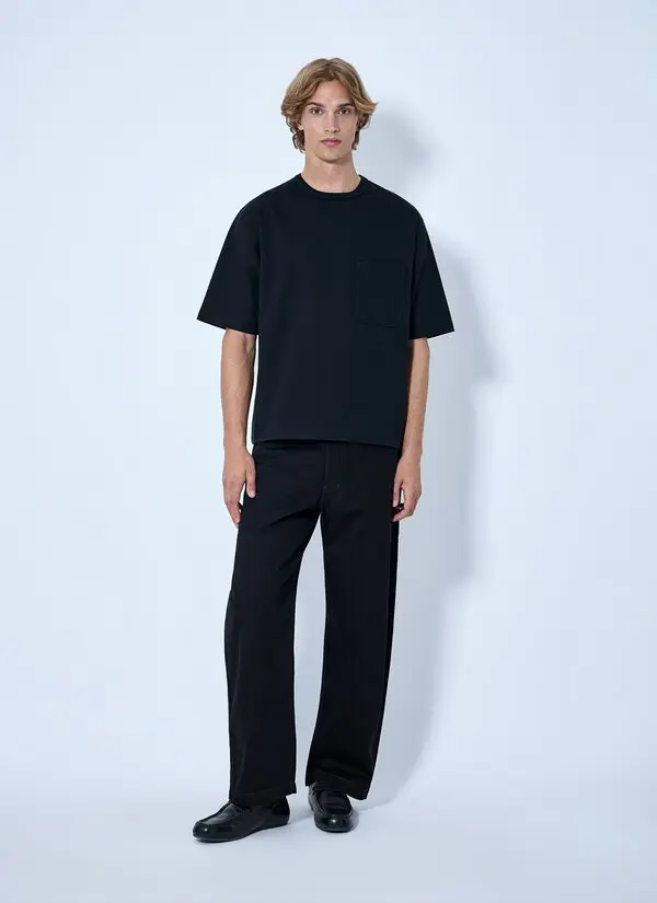 LEMAIRE Boxy T-shirt - Black