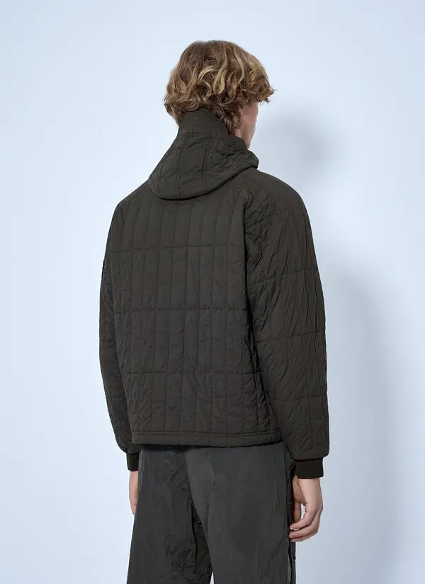 Stone Island Quilted Hooded Jacket
