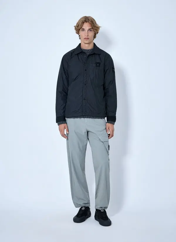 Stone Island Button-up Nylon Jacket