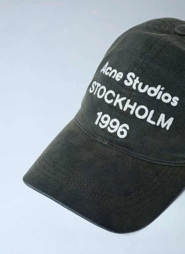 Acne Studios Logo Motif Baseball Cap