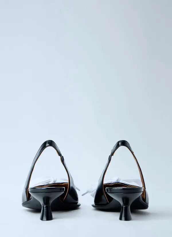 Marni Slingback Kitten Heel Pumps
