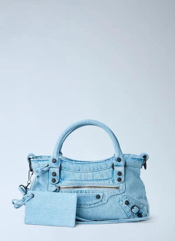 Balenciaga Le City First Handbag - Blue