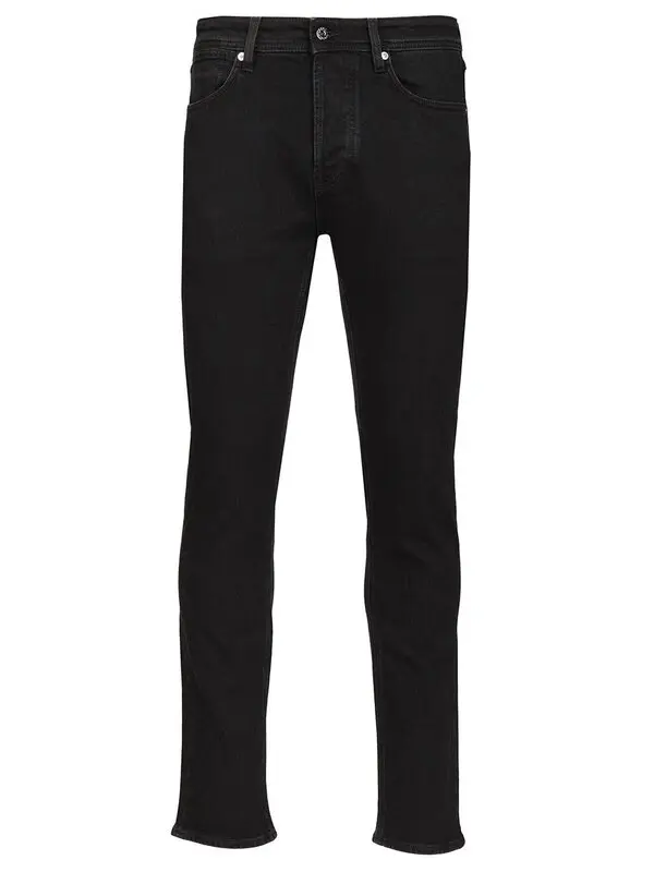 Stone Island Five-pocket Slim Fit Denim Jeans - Black