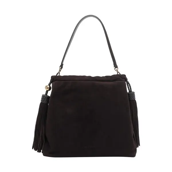 Etro Medium Kalispera Bag With Tassels - Black