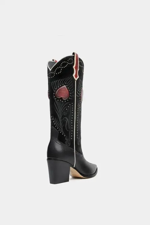 DANTE Leather Boots Fiore